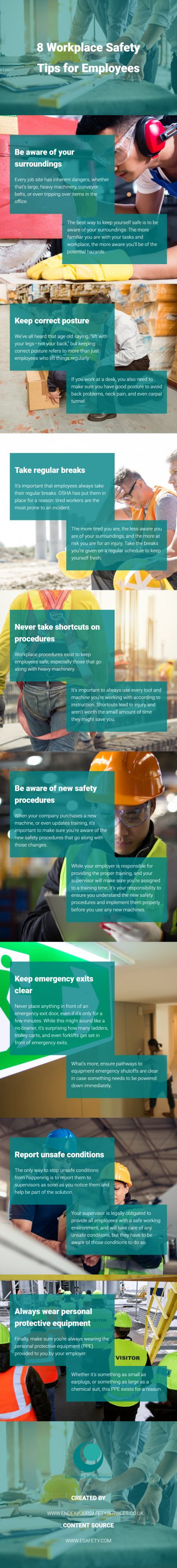 8 Workplace Safety Tips for Employees – Endeavour Group